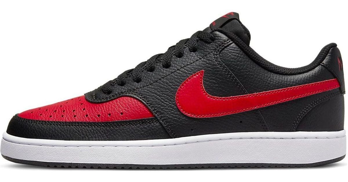 Nike Court Vision 1 Low in Red for Men | Lyst