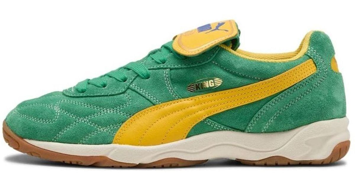 PUMA King Indoor Royalty 'Archive Sizzle' in Yellow for Men | Lyst