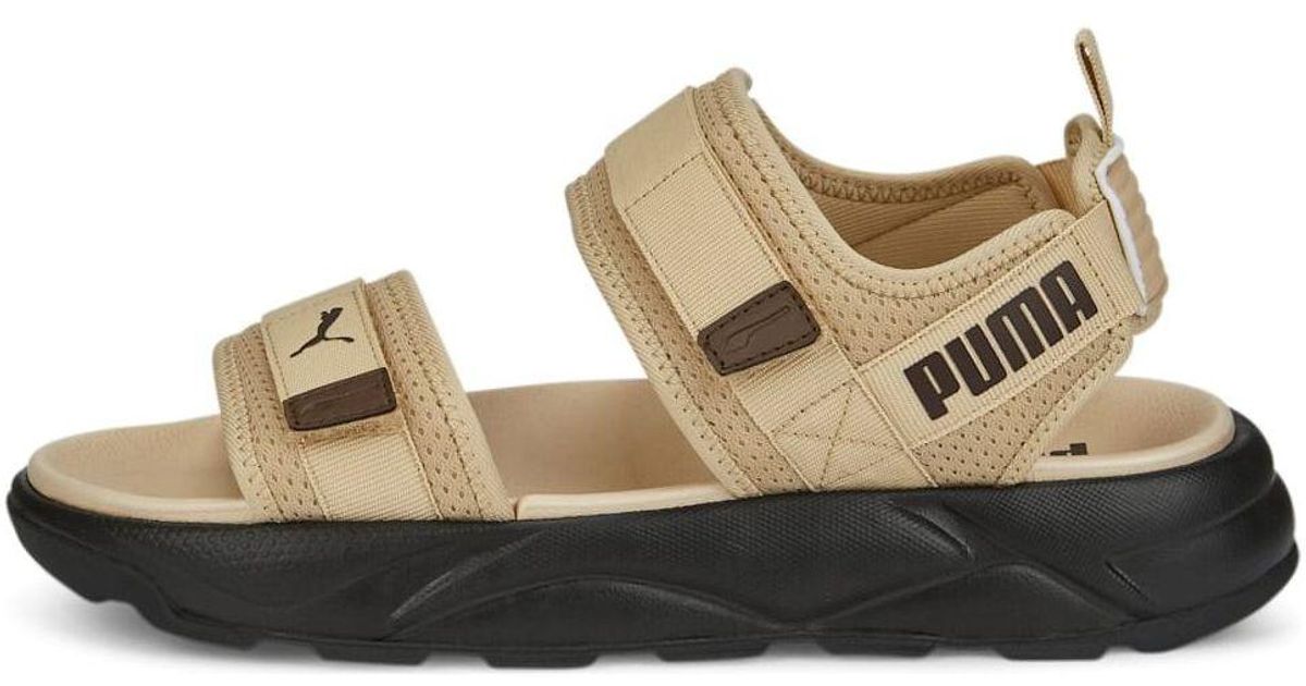 Puma brown sandals store