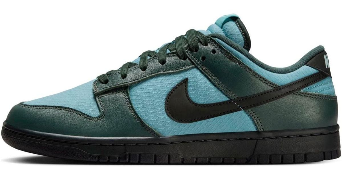 Nike Dunk Low Retro Se 'Vintage Denim' in Green for Men | Lyst