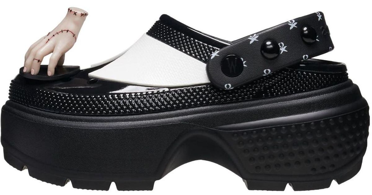 Crocs™ Clog 'Wednesday Stomp' in Black for Men | Lyst