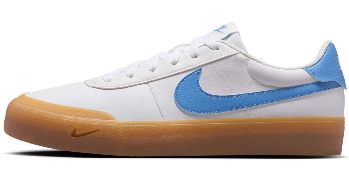 Nike Court Shot 'Sail Gum Light' in Blue for Men | Lyst