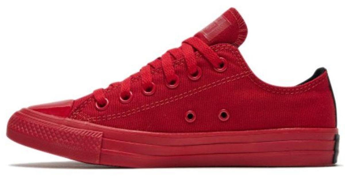 Converse Chuck Taylor All Star 'Triple' in Red for Men | Lyst