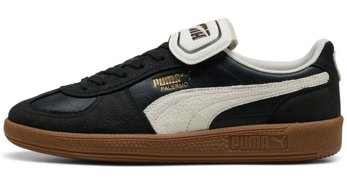 PUMA Palermo Premium Gum' in Black for Men | Lyst