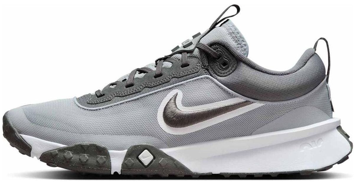 Nike Air Diamond Varsity Turf 'Wolf Iron' in Gray for Men | Lyst
