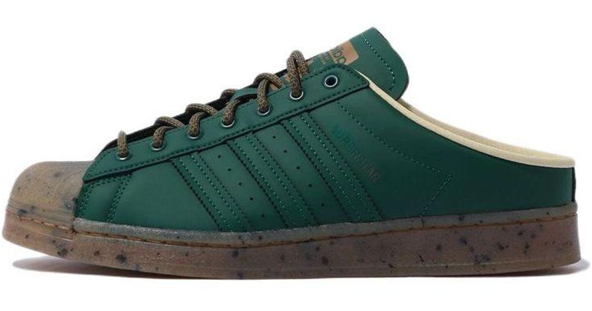 adidas Superstar Mule 'Plant And Grow' in Green for Men | Lyst