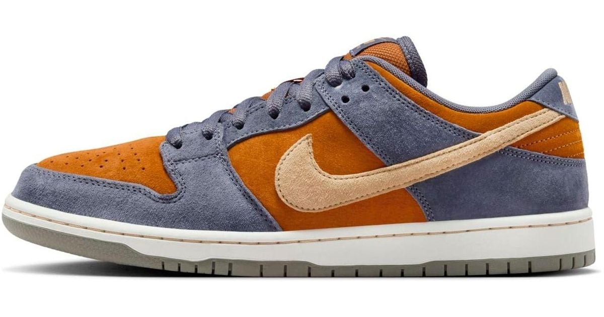 Nike Sb Dunk Low 'Light Carbon Monarch' in Blue for Men | Lyst