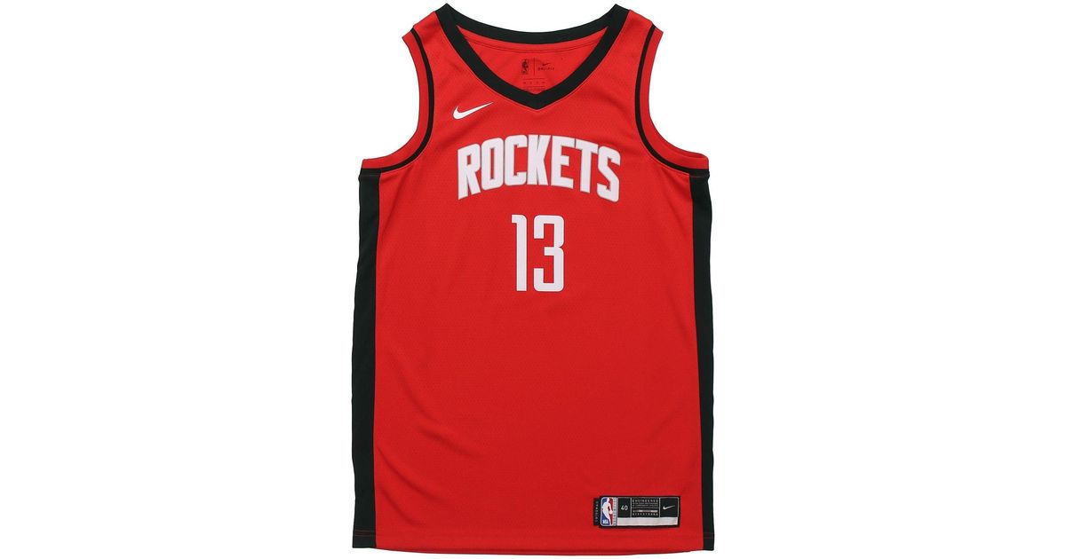 Nike Nba Houston Rockets Swingman Edition Jersey 'James Harden' in Red ...
