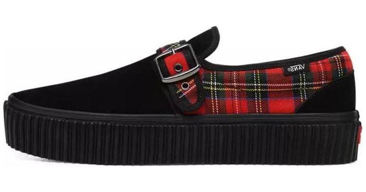 Vans Style 47 Creeper 'Tartan' in Black for Men | Lyst