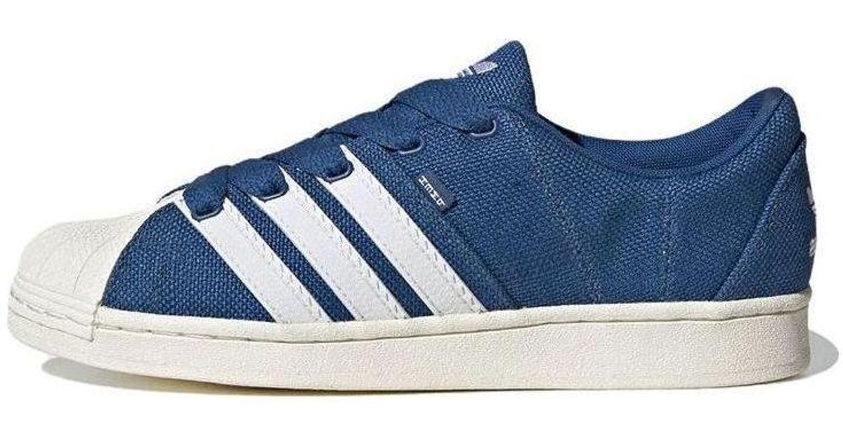 adidas Originals Superstar Supermodified Shoes 'Dark Marine Off' in ...