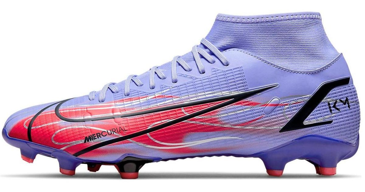 Nike Kylian Mbapp X Mercurial Superfly 8 Academy Mg 'Flames' in Purple ...