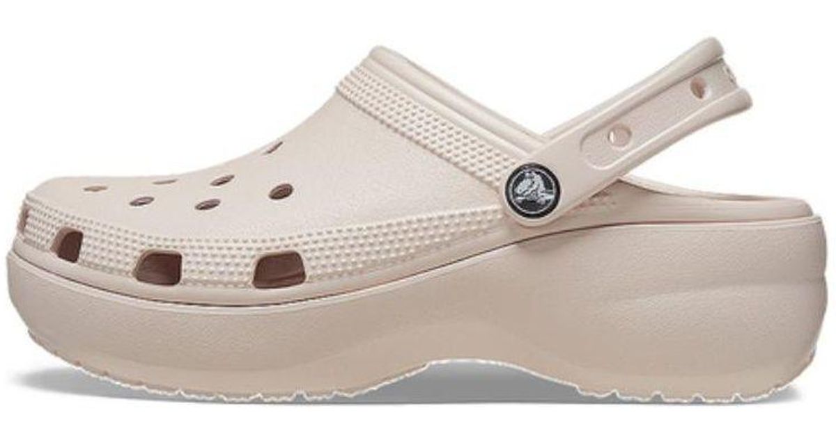 Crocs™ Beach Clouds Clogs in Natural | Lyst