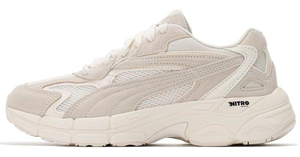 PUMA Teveris Nitro 'Whisper' in White for Men | Lyst UK