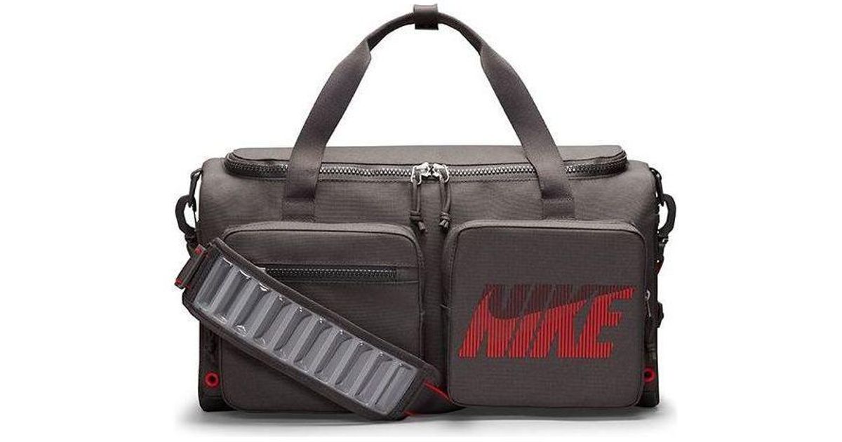 Nike Utility Power Logo Training Bag in Black for Men | Lyst