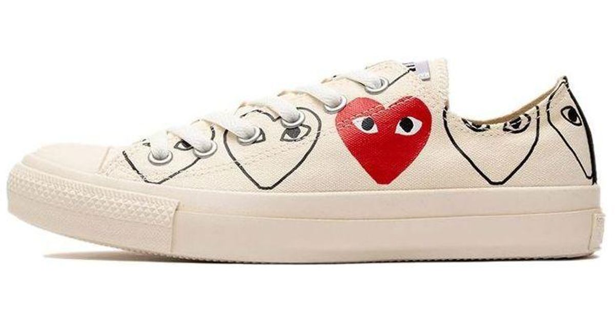 Converse Cdg X Chuck Taylor All Starmulti-Heart in Pink for Men | Lyst