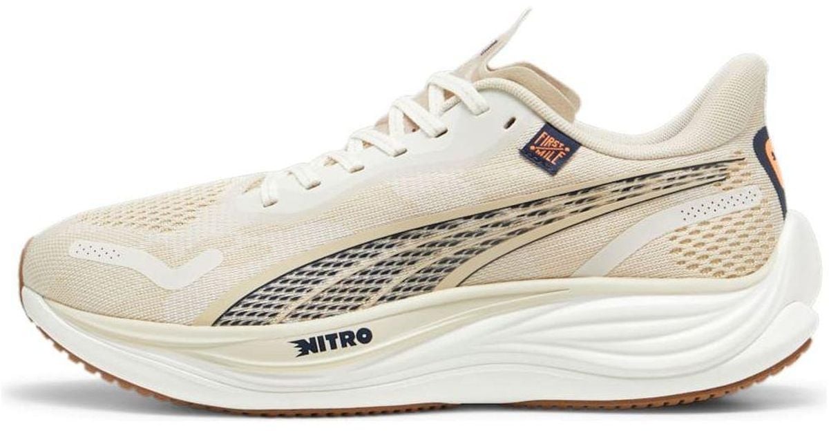 PUMA X First Mile Velocity Nitro 3 'Vapor Putty' in White for Men | Lyst