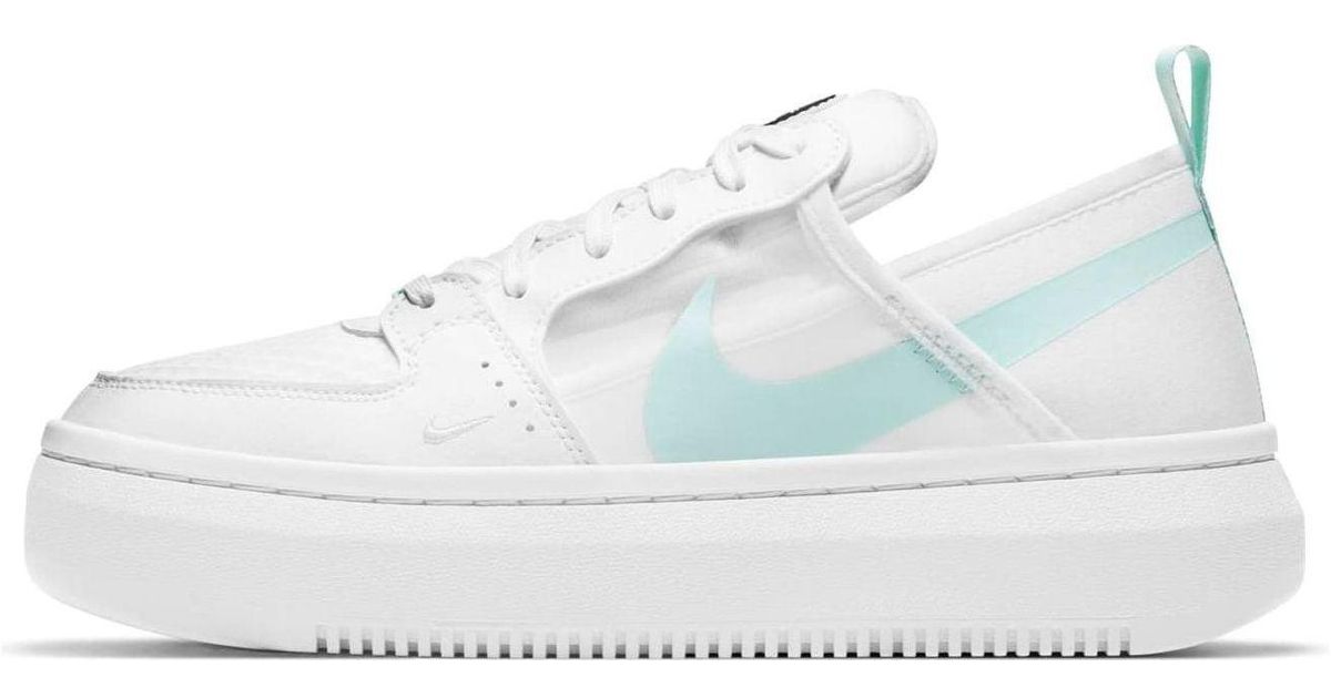 Nike (Wmns) Court Vision Alta Txt Light Dew' in White | Lyst