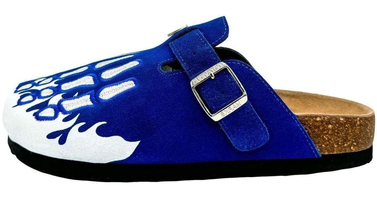 OMNEWYORK Octavious Marks Clog 'Sub Zero' in Blue for Men | Lyst