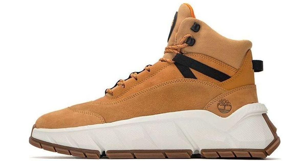 Timberland Turbo Hiking Boots 'Wheat Nubuck' in Brown for Men | Lyst