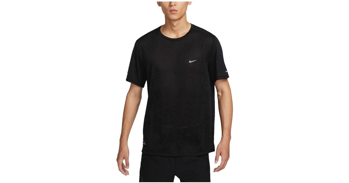 Nike Dri-Fit Adv Running T-Shirt Asia Sizing in Black for Men | Lyst