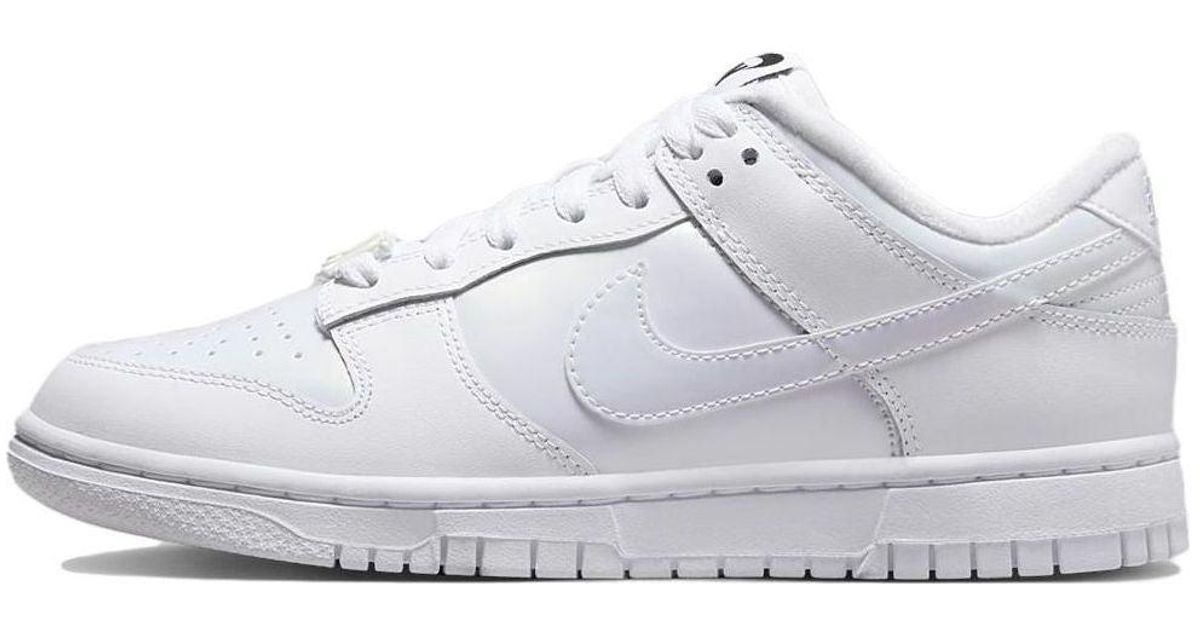 Nike Dunk Low in White | Lyst