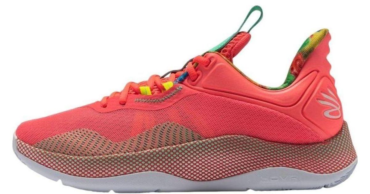 Under Armour X Sour Patch Kids Curry 2 Hovr Splash 'Blitz' in Pink for Men | Lyst