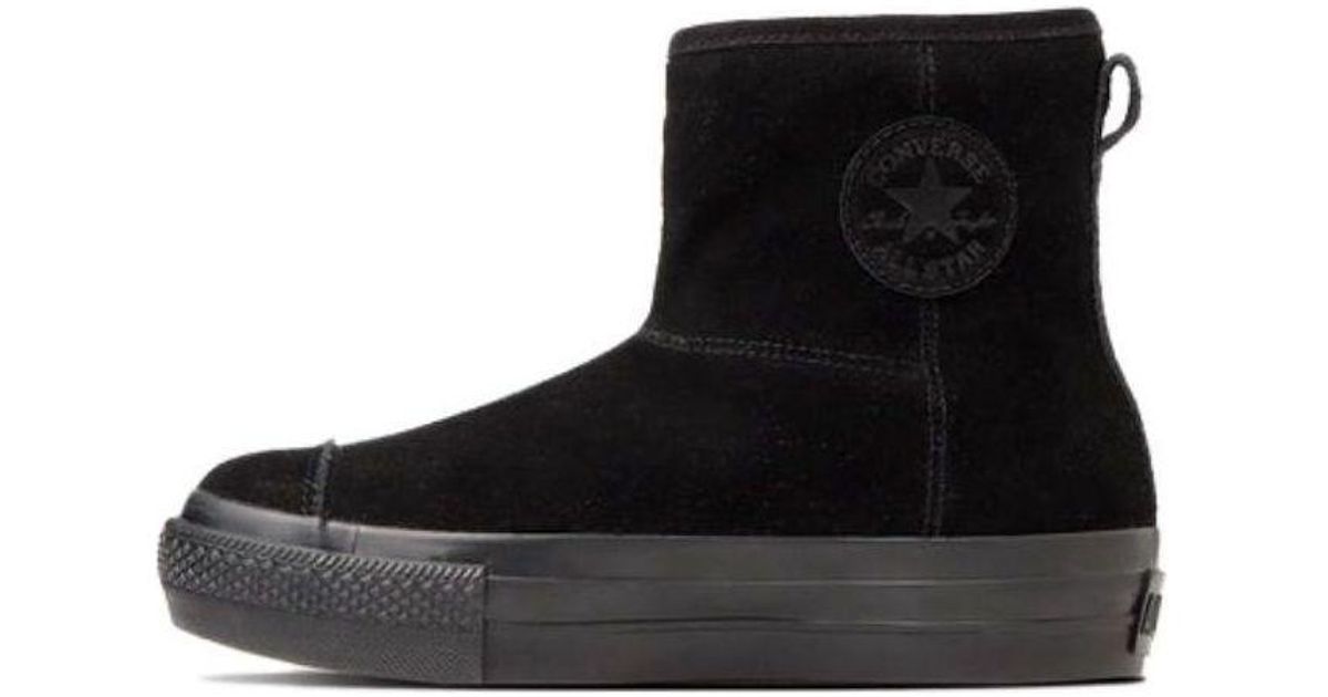 Converse (Wmns) All Star Suede All Star Plts Bt Z High Top in Black | Lyst