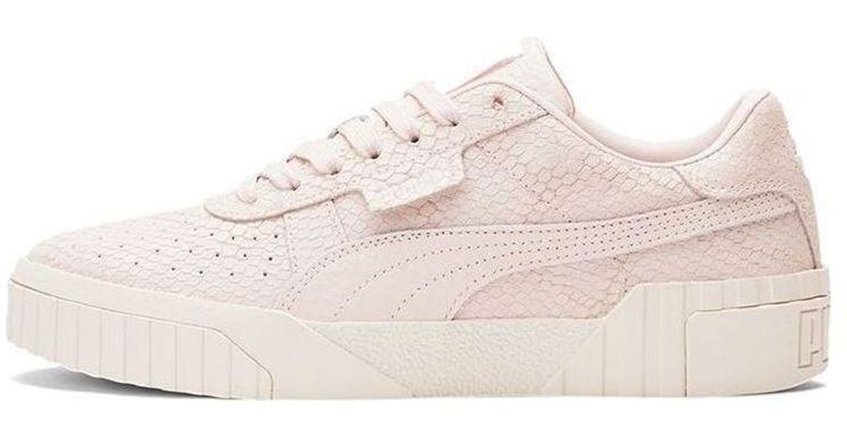 PUMA (Wmns) Cali Snake Shoes in Pink | Lyst