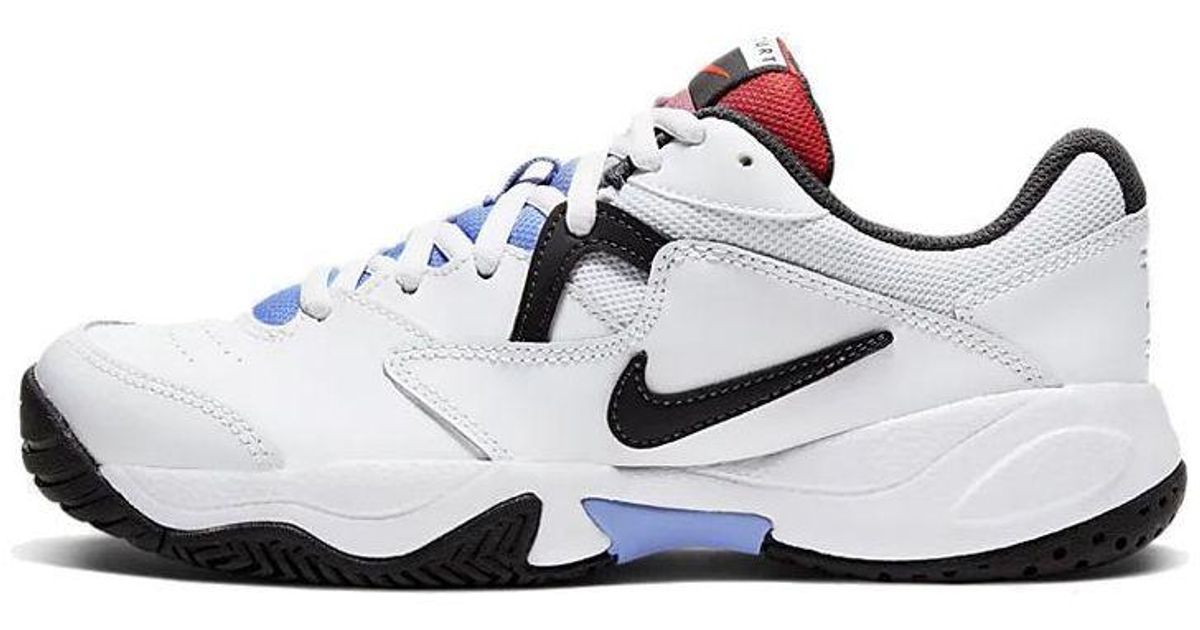 Nike (Wmns) Court Lite 2 'Laser Crimson' in White | Lyst