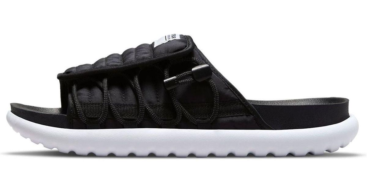 Nike Asuna 2 Premium Slides in Black for Men | Lyst