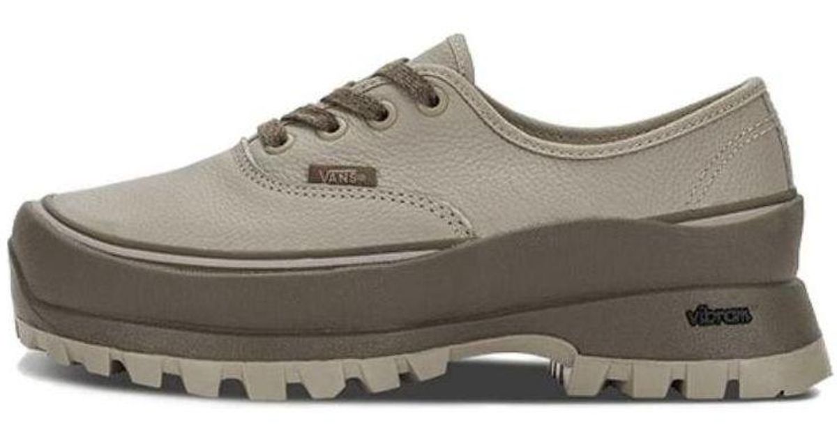Vans Vibram X Authentic in Gray | Lyst