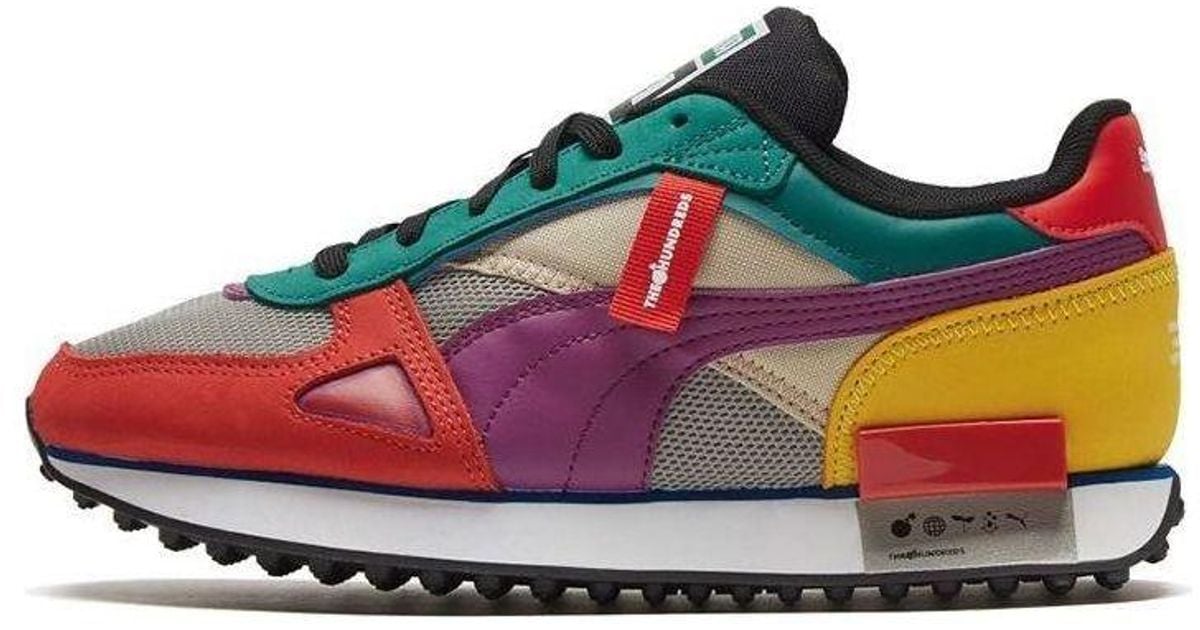 PUMA The Hundreds X Future Rider in Blue for Men | Lyst