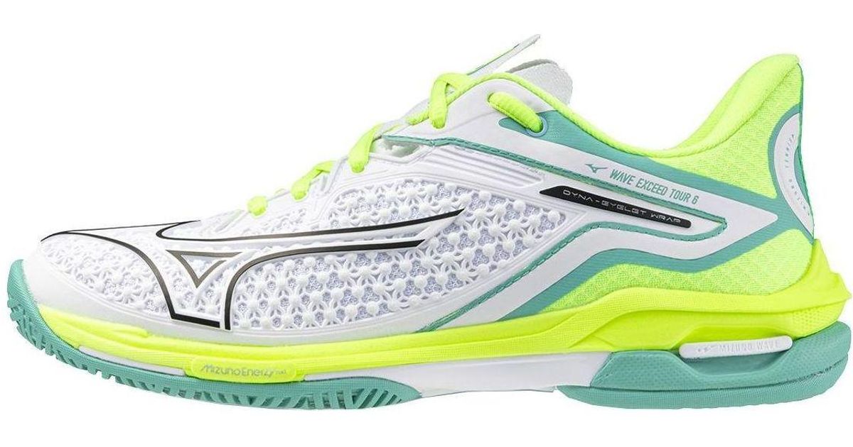 Mizuno Wave Exceed Tour 6 Neon' in Blue for Men | Lyst