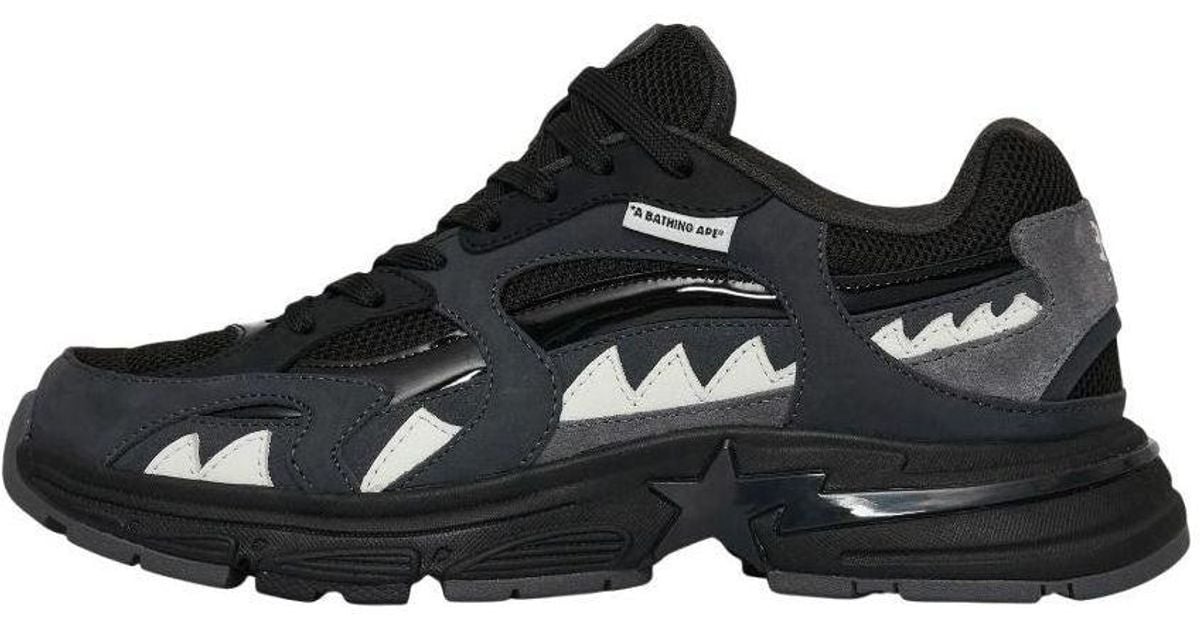 A Bathing Ape Shark Sta M2 in Black for Men | Lyst