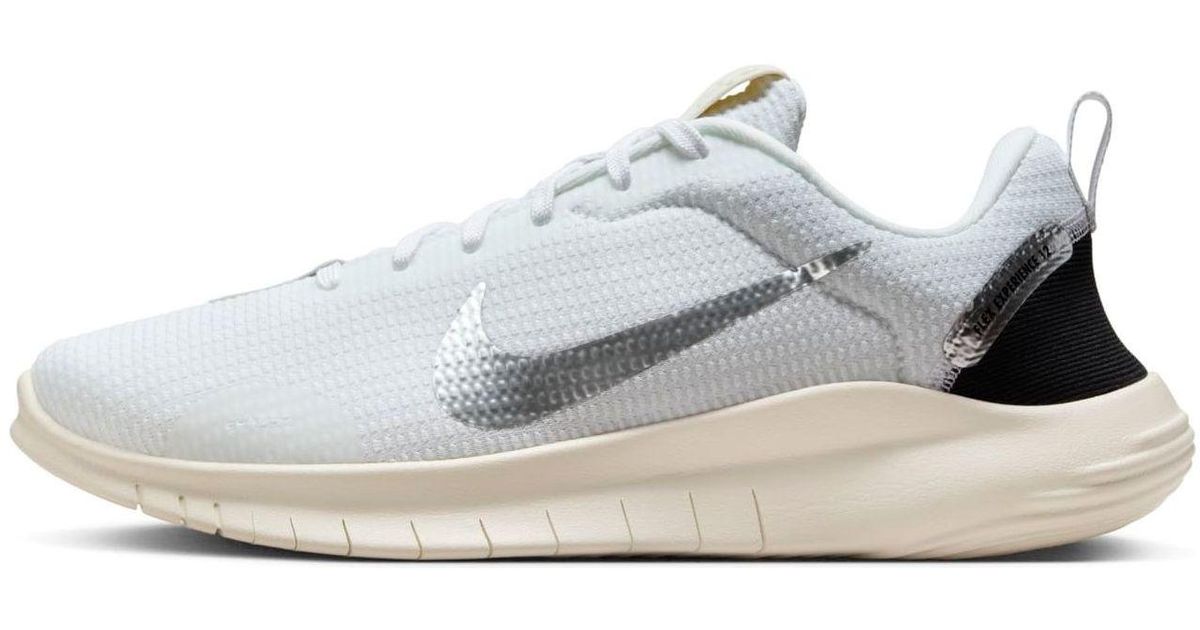 Nike (Wmns) Flex Experience Run 12 Metallic' in White | Lyst