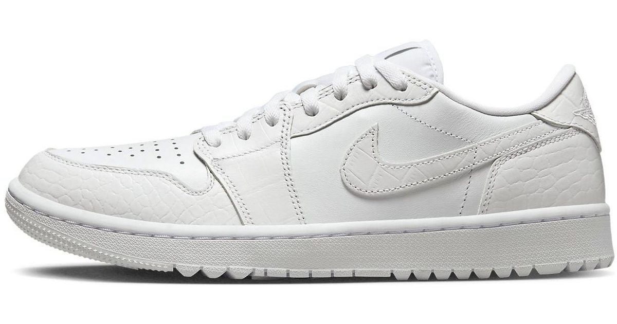 Nike Air Jordan 1 Low G Golf Shoes Adult Dd9315-110 in White for Men | Lyst