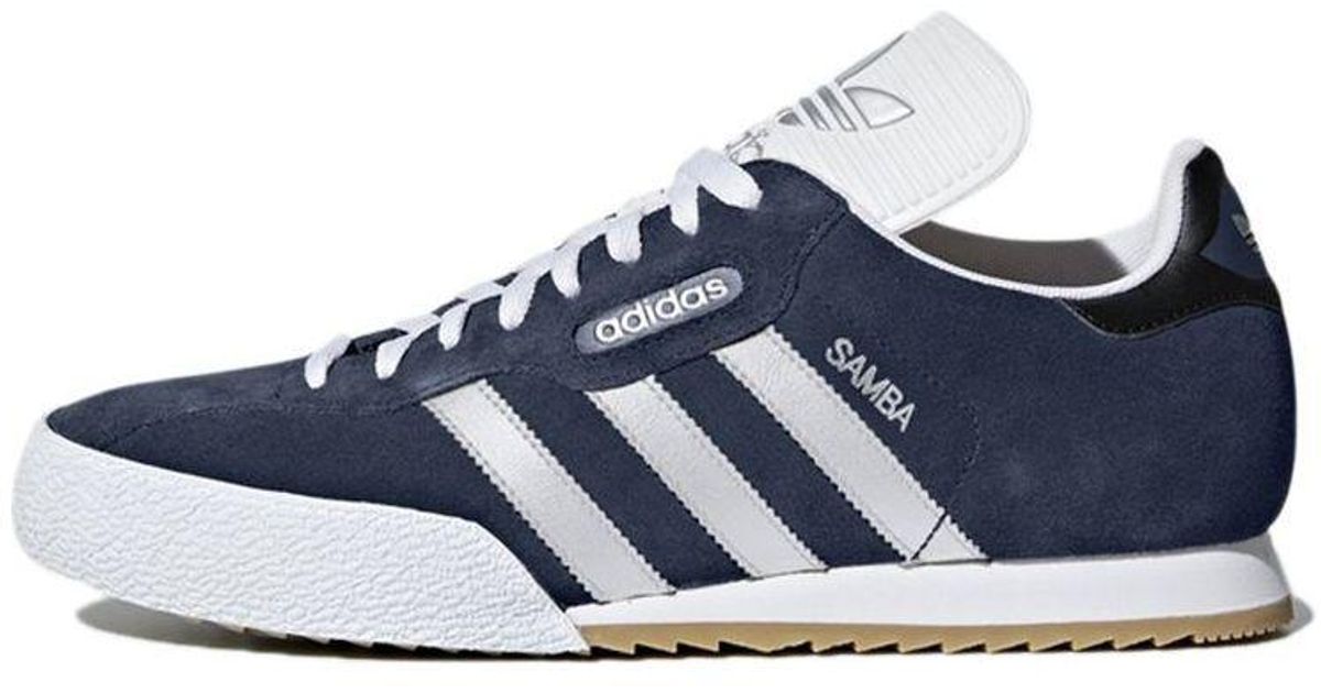 adidas Samba Super Shoes 'Collegiate Gum' in Blue for Men | Lyst UK