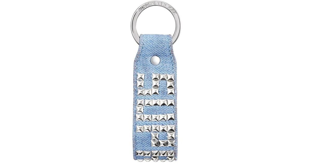 Supreme X Hollywood Trading Company Studded Keychain in Blue for Men | Lyst