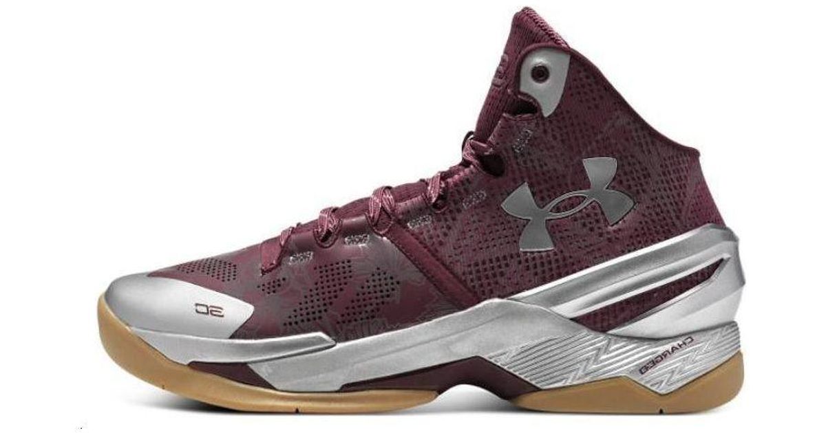 Under Armour Curry 2 Retro 'Domaine Curry' in Purple for Men | Lyst
