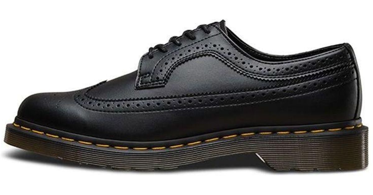 Dr. Martens Vegan 3989 Felix Rub Off in Black for Men | Lyst