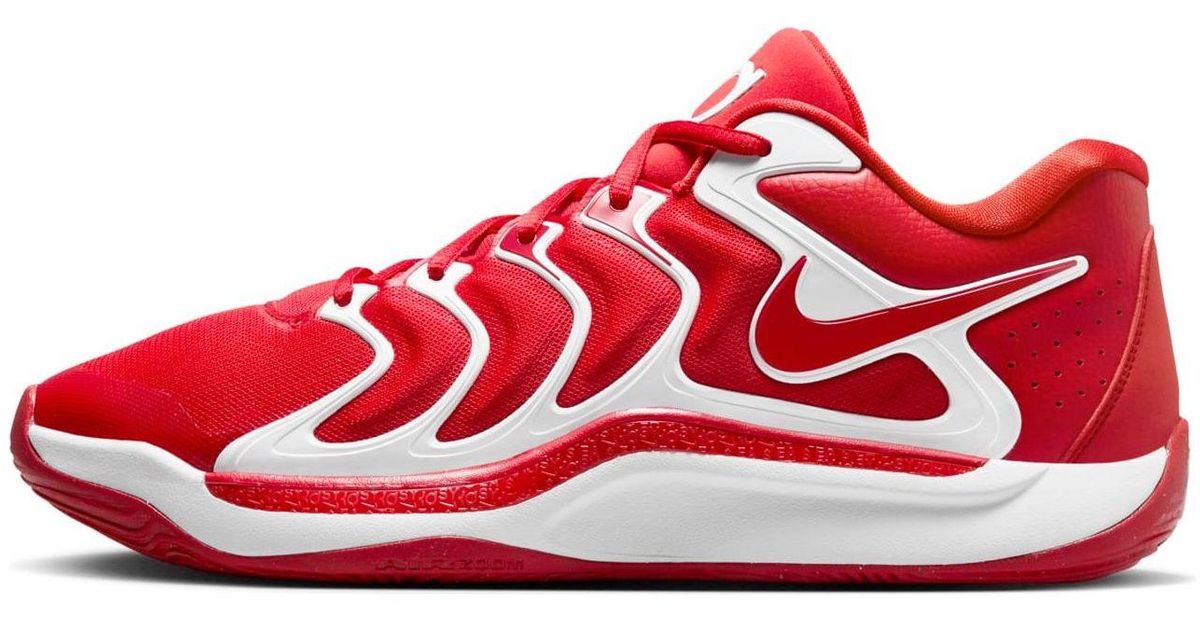 Nike Kd 17 Tb 'University' in Red for Men | Lyst