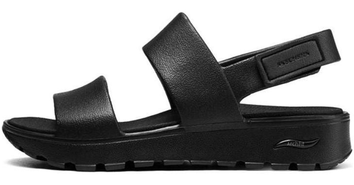 Skechers (Wmns) Arch Fit Footsteps Foamies in Black | Lyst UK