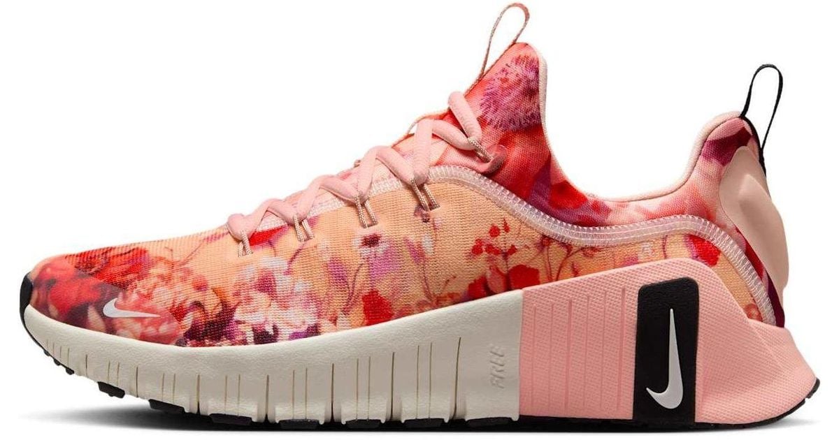 Nike (Wmns) Free Metcon 6 Amp 'Washed Coral Sail' in Pink | Lyst