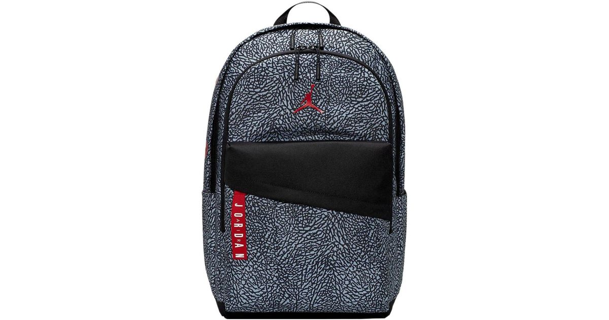 Nike Backpack 'Cement Print' in Blue for Men | Lyst