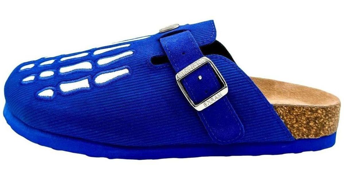 OMNEWYORK Octavious Marks Clog 'Corduroy' in Blue for Men | Lyst