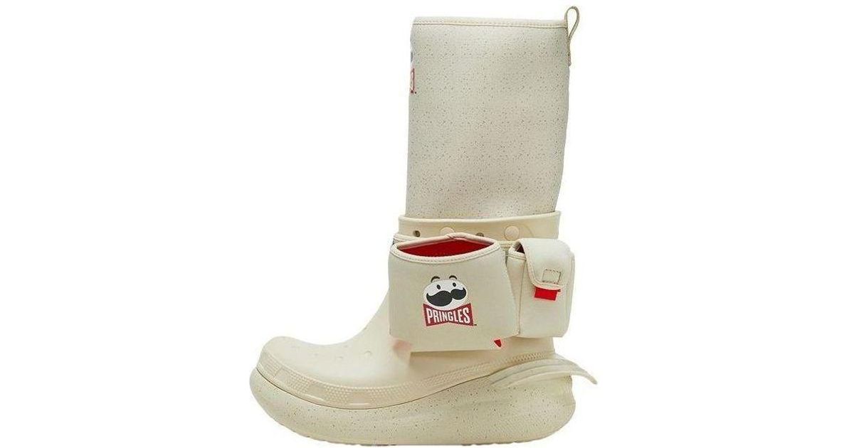 Crocs™ X Pringles Boots in Natural | Lyst