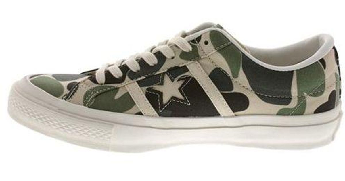 Converse Star&Bars 83 Camo in Green for Men | Lyst