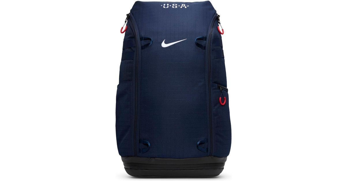 Nike Usa Elite Easyon 31L Backpack 'Obsidian' in Blue | Lyst