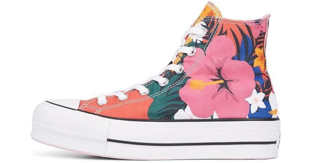 Converse (Wmns) Chuck Taylor All Star Lift High 'Paradise Print' in ...