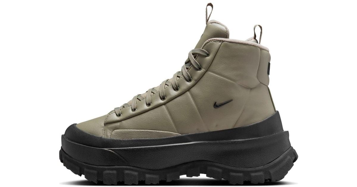 Nike (Wmns) Blazer Mid Roam 'Light Army' in Black | Lyst